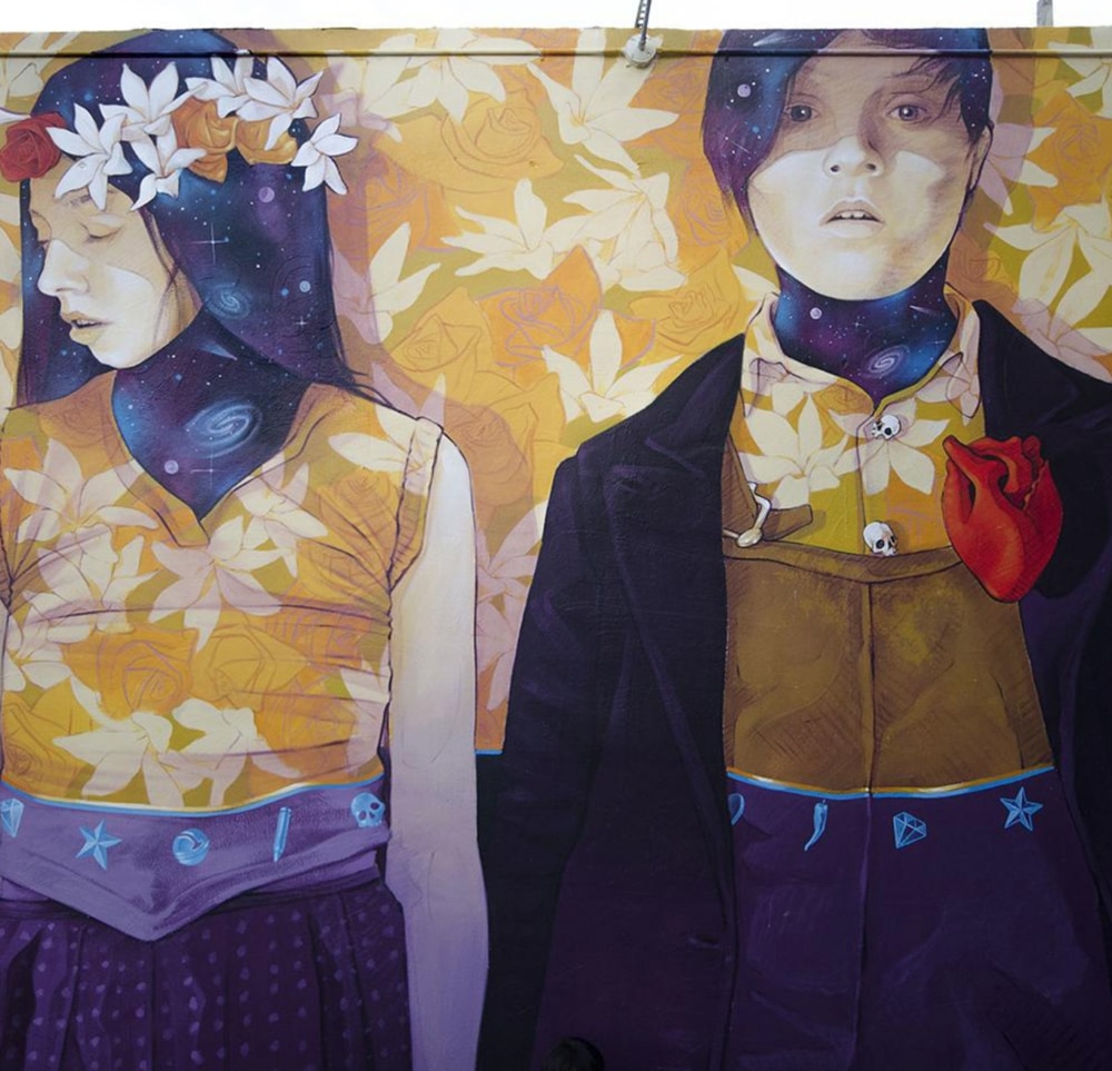 INTI Castro y sus deslumbrantes murales