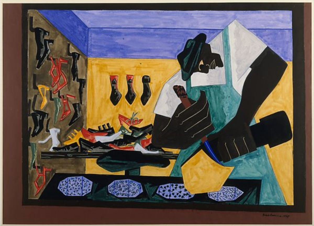Jacob Lawrence y sus esperanzadoras pinturas