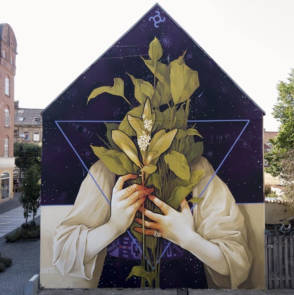 INTI Castro y sus deslumbrantes murales