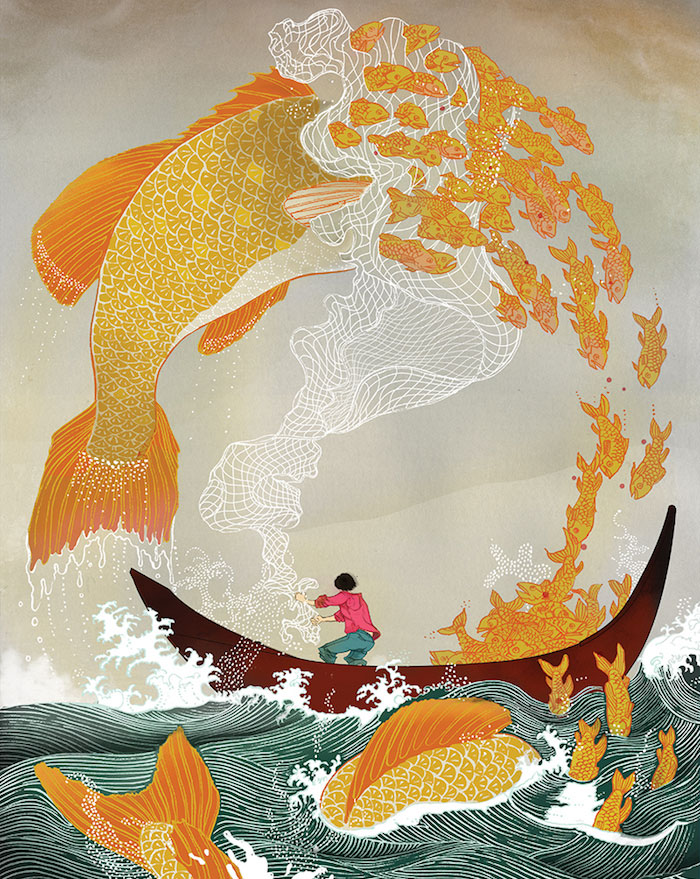 Marcos Chin: ilustraciones versátiles y llenas de vida