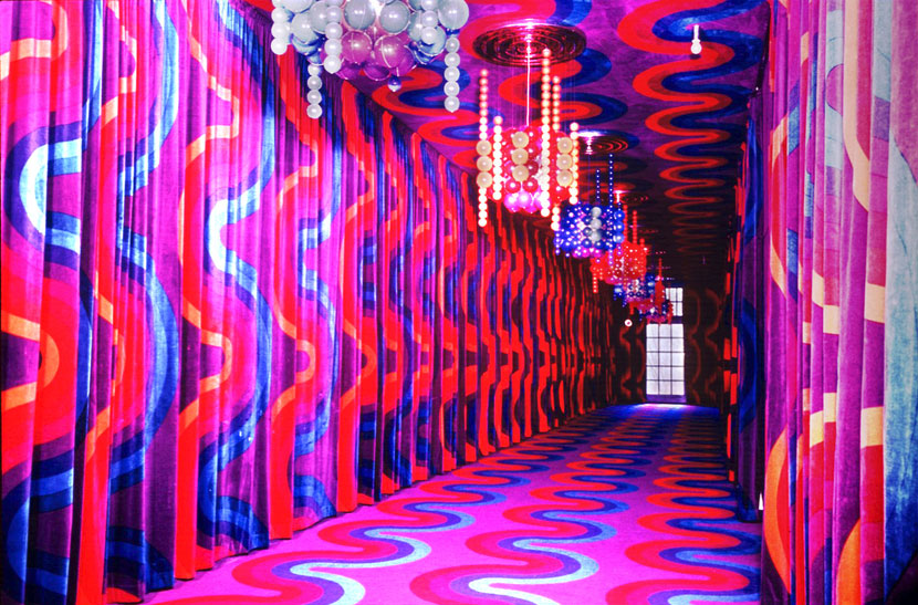 Pinta Verner Panton: la vida de colores con sus diseños