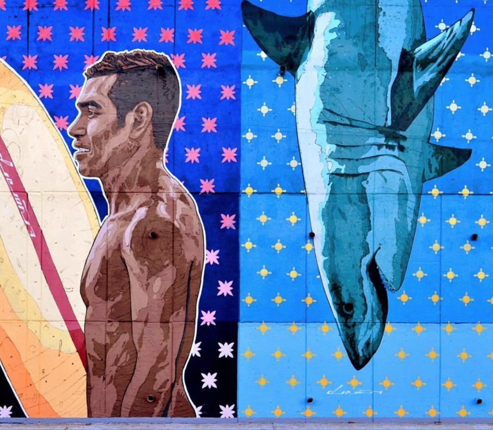 David de León fusiona el pop art y los cómics en sus murales