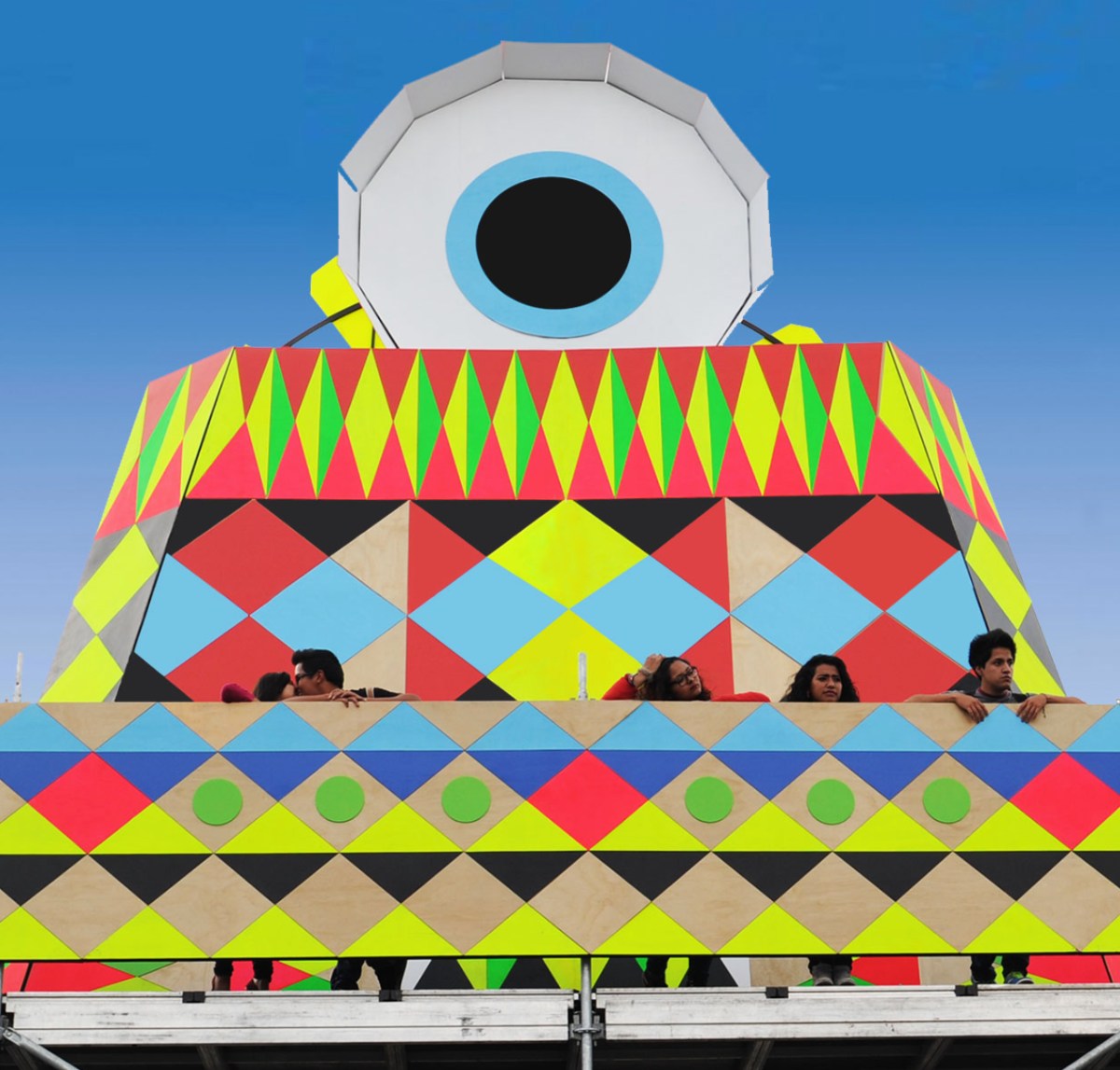 Morag Myerscough y su divertidísima exploración sin límites del arte