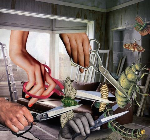 5 artistas de collage análogo que necesitas conocer | Fahrenheit Magazine