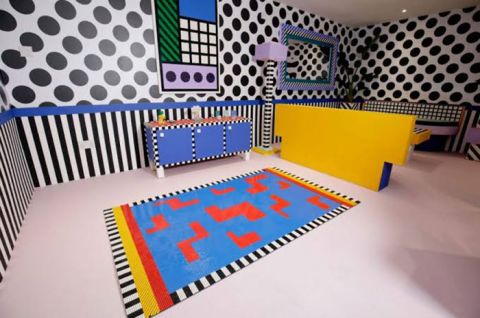 'House of Dots', la divertida instalación de Camille Walala y Lego ...