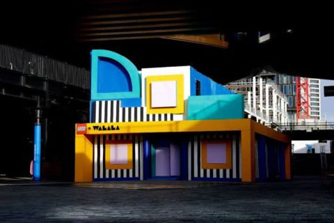 'House of Dots', la divertida instalación de Camille Walala y Lego ...