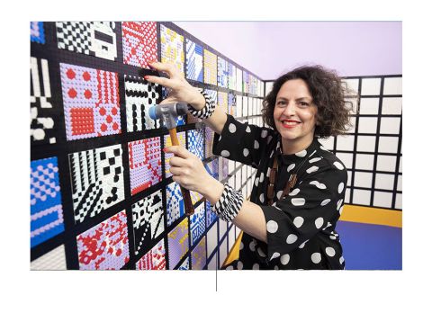 'House of Dots', la divertida instalación de Camille Walala y Lego ...