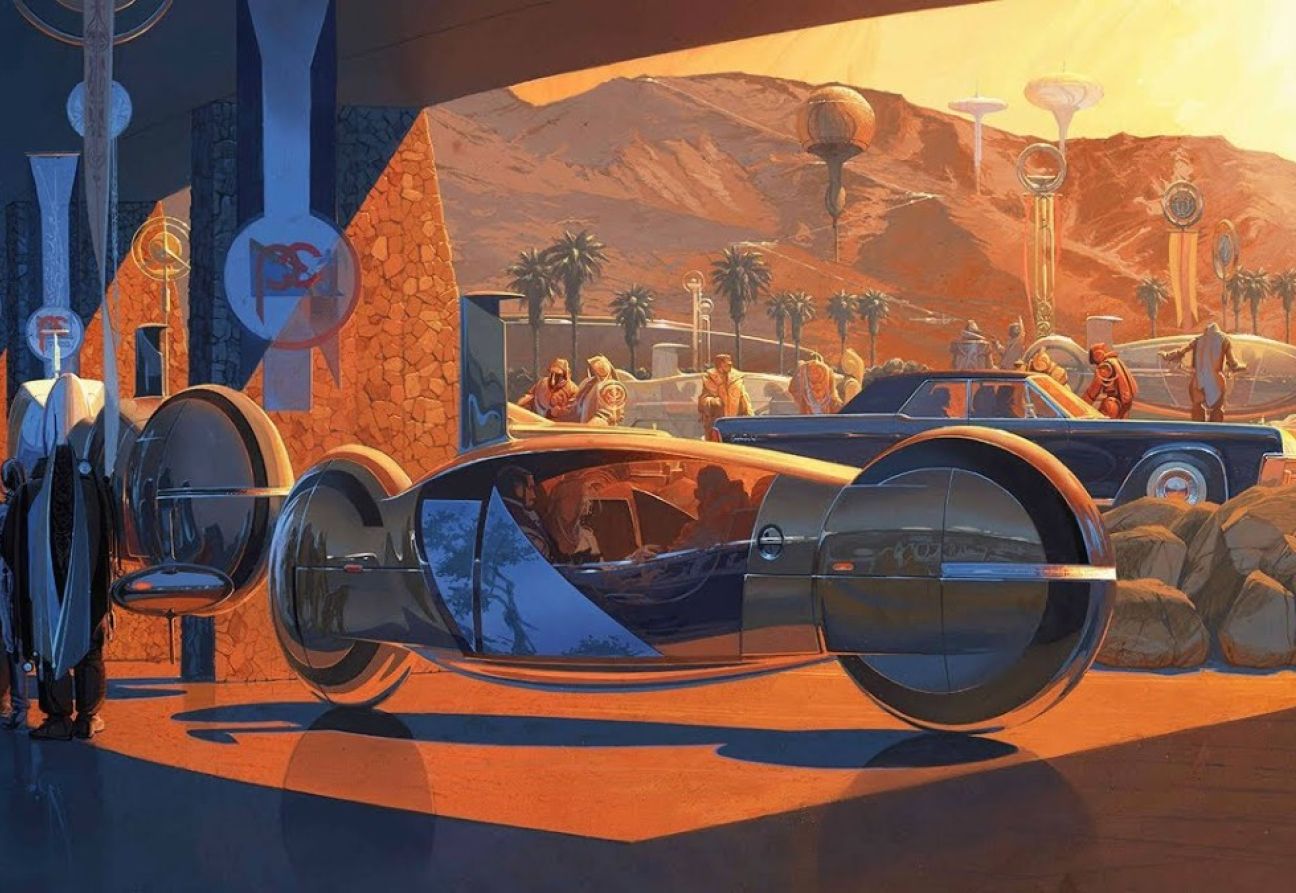 Ron Cobb y Syd Mead, los diseñadores de los autos del futuro