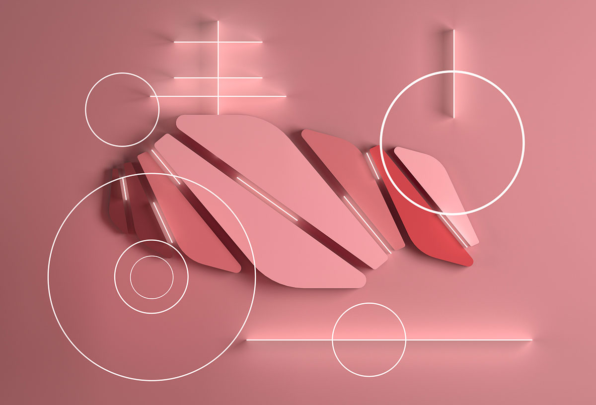 Geometría armónica en el arte digital de Timur Mitin | Fahrenheit Magazine