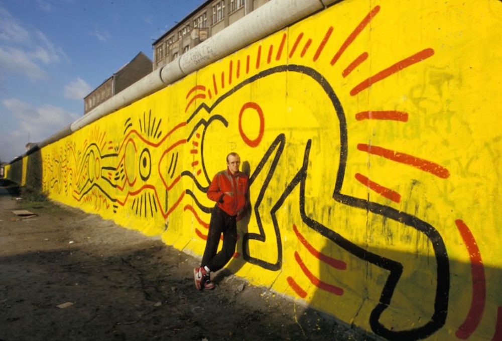 Keith Haring Mural Wall